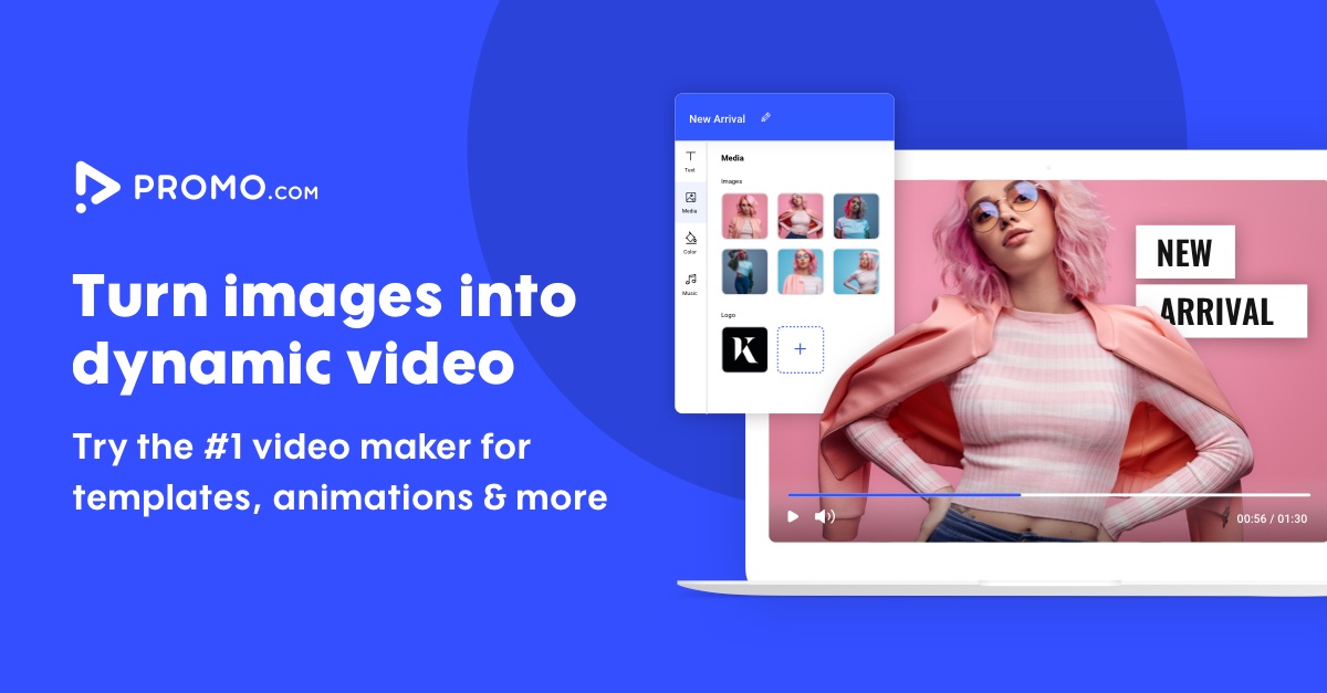 Photos to Video Maker | Create Dynamic Videos in Seconds |Promo.com